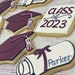 Graduation Party Favors, Grad Cookies, Grad Cap Cookies, Diploma Scroll ...