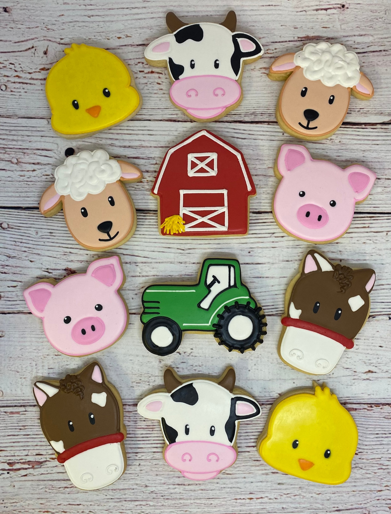 Barnyard Theme Party Favors With Barn Horse Pig Chick - Etsy
