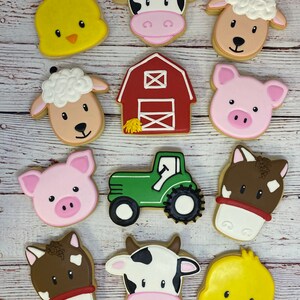 Barnyard Theme Party Favors - With Barn, Horse, Pig, Chick, Sheep, and ...