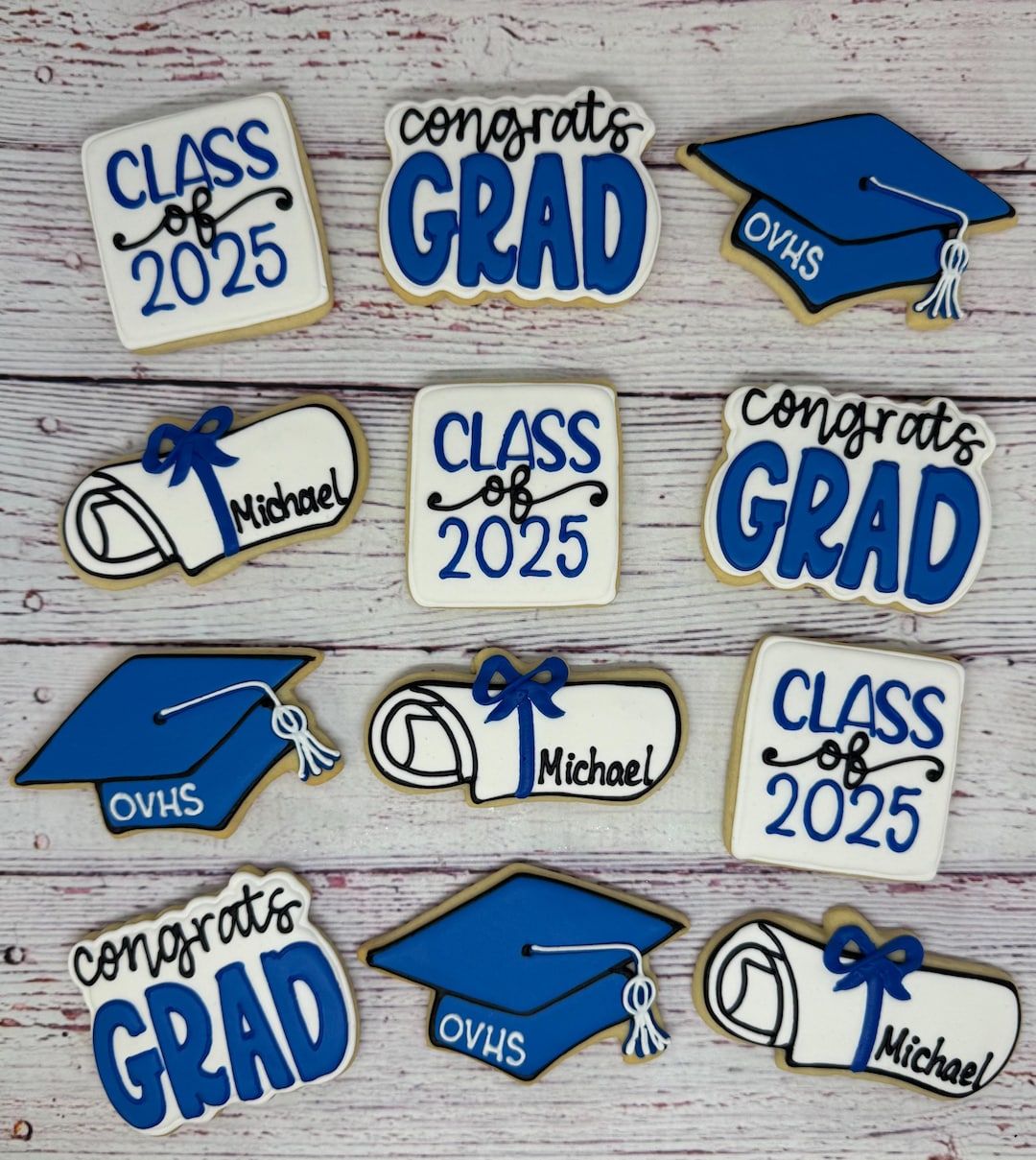 Graduation Party Favors, Grad Cookies, Grad Cap Cookies, Diploma Scroll ...