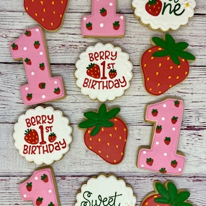 Berry First Birthday Party Favors, Strawberry Theme Party Favors, Sweet ...
