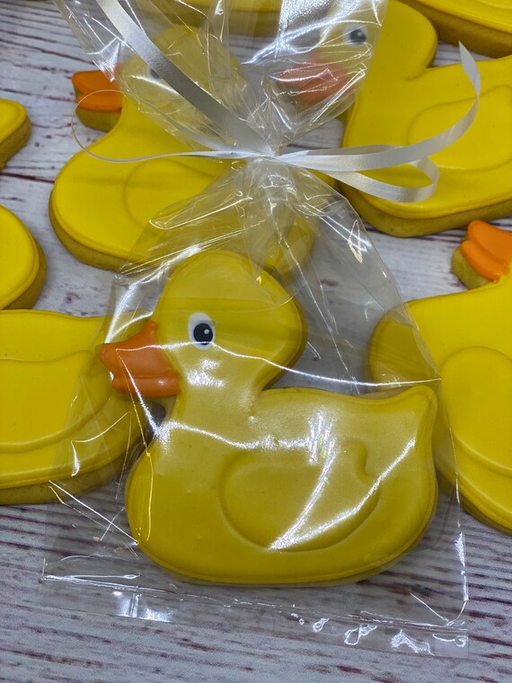 Artículos Para Baby Shower Con Forma De Patito De Goma Decoración