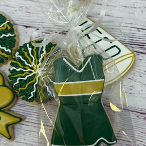 Cheerleading Party Favor Cookies, Cheer Competition Gift, Congrats Gift ...