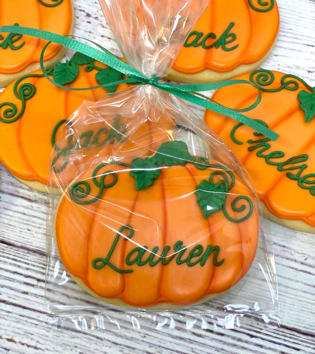 Thanksgiving Place Card Cookies Holiday Cookies Personalized - Etsy