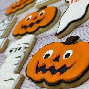 Spooky One First Birthday Party Favors, Halloween Birthday Cookies ...