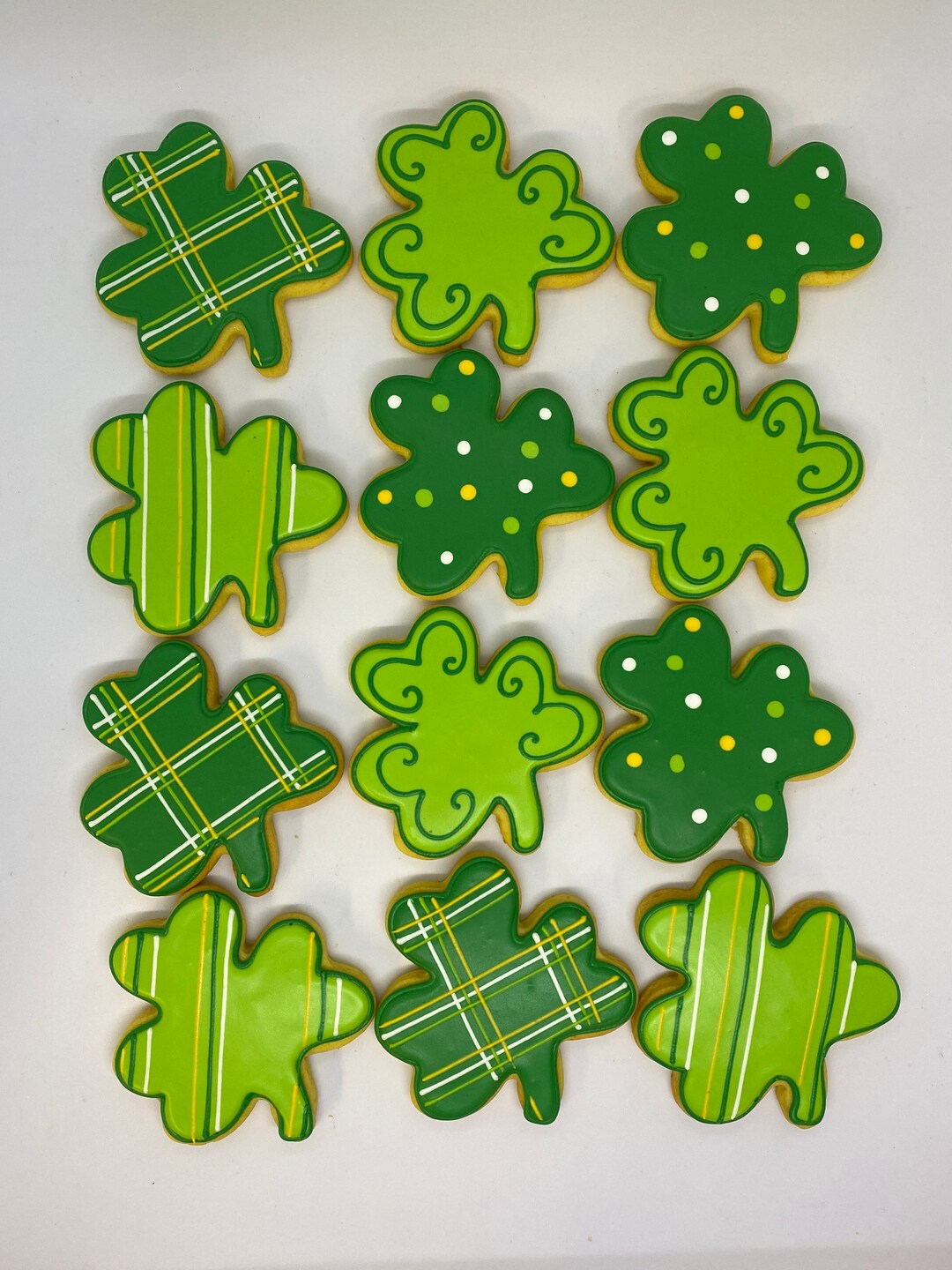 St. Patrick's Day Cookies Individual St. Patrick's - Etsy