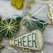 Cheerleading Party Favor Cookies, Cheer Competition Gift, Congrats Gift ...