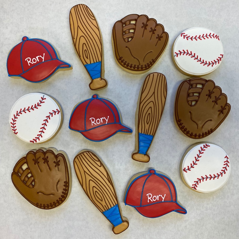 Baseball Cookies - Etsy