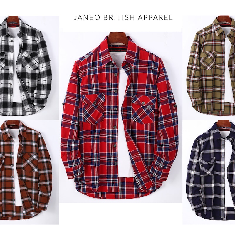Lumberjack Tartan Jacket - Etsy