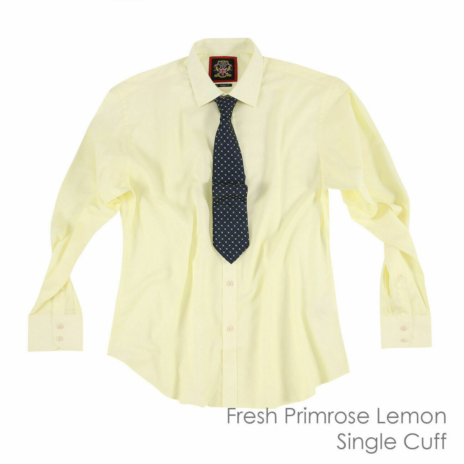Mens Formal Shirt Pale Pastel Lemon,single Double Cuff Option.wedding ...