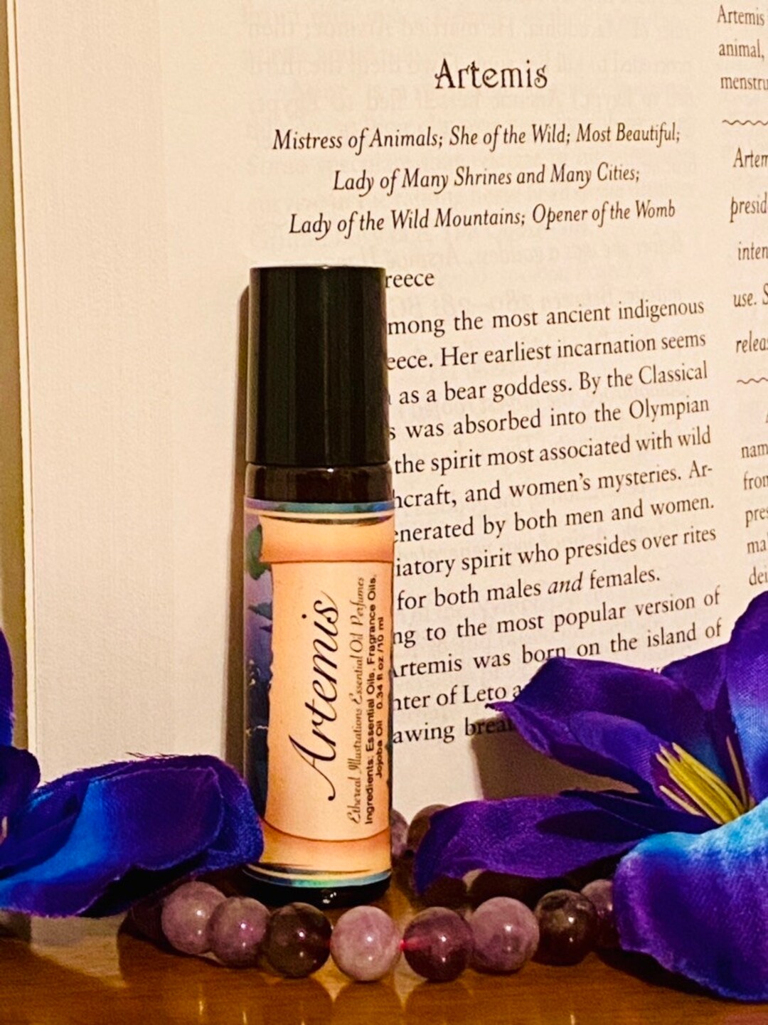 Greek Pantheon Perfume — Artemis - Etsy