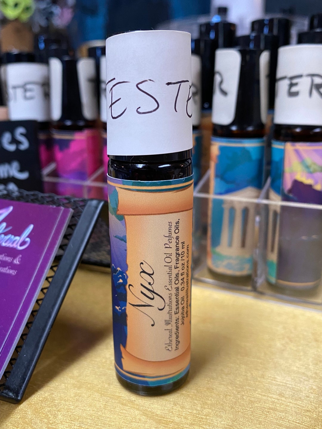 Greek Pantheon Perfume — Nyx - Etsy