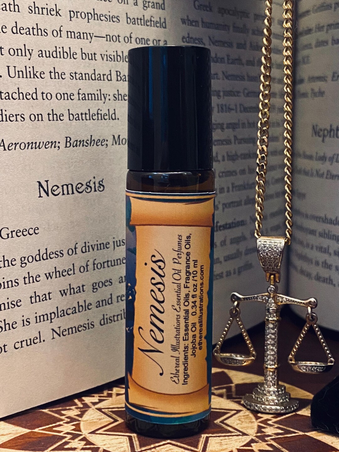 Greek Pantheon Perfume — Nemesis - Etsy