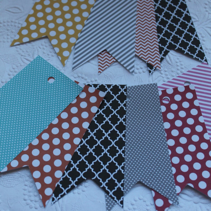 Chevron Pennant - Etsy