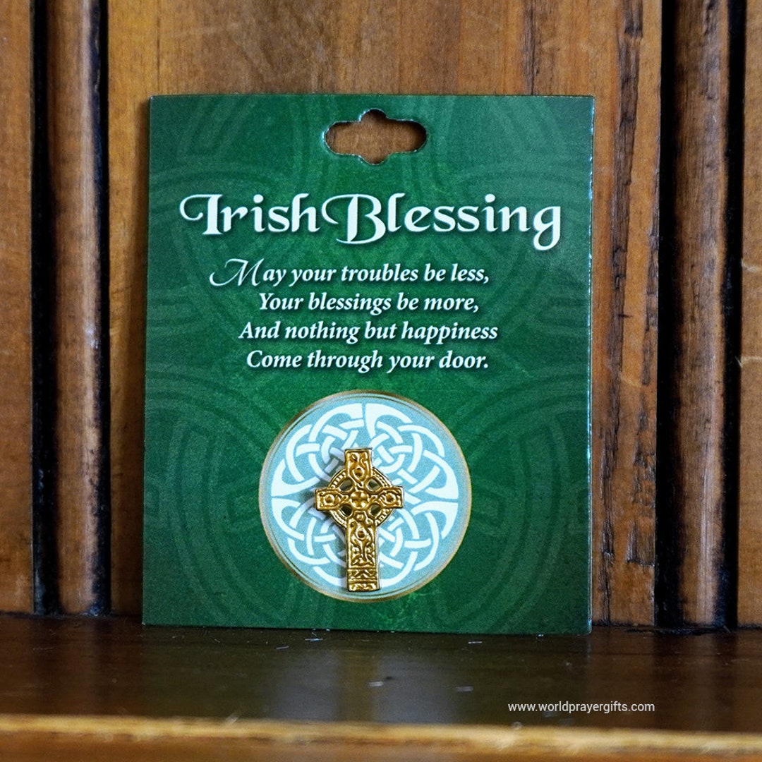 Celtic Cross Lapel Pin Celtic Brooch Religious Pins Irish Cross Lapel ...