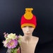Hand Crochet Hawaiian Mahiole Pōheoheo - Warrior Helmet Crochet Beanie ...