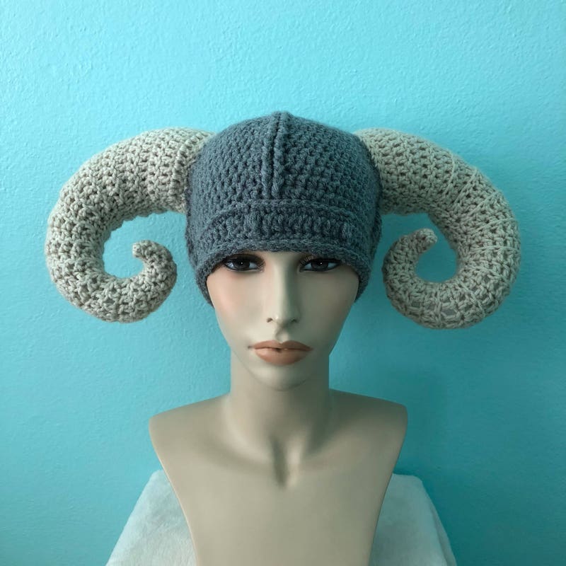 Hat With Horns - Etsy