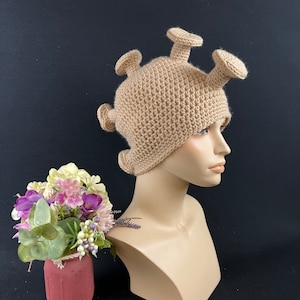 Hand Crochet Hawaiian Mahiole Pōheoheo - Warrior Helmet Crochet Beanie ...