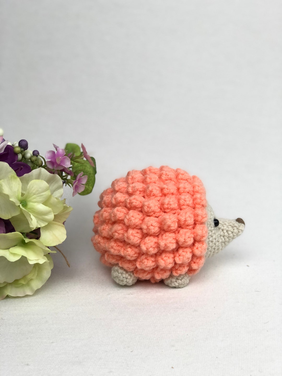 Hand Crochet Amigurumi Porcupine Hedgehog Pin Cushion - Etsy