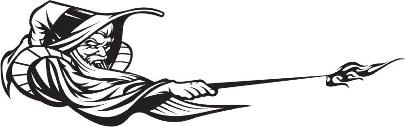 Wizard Svg Eps Dxf Cnc Plasmas Laser Cricut Silhouette - Etsy