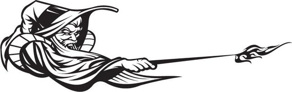 Wizard Svg Eps Dxf Cnc Plasmas Laser Cricut Silhouette | Etsy