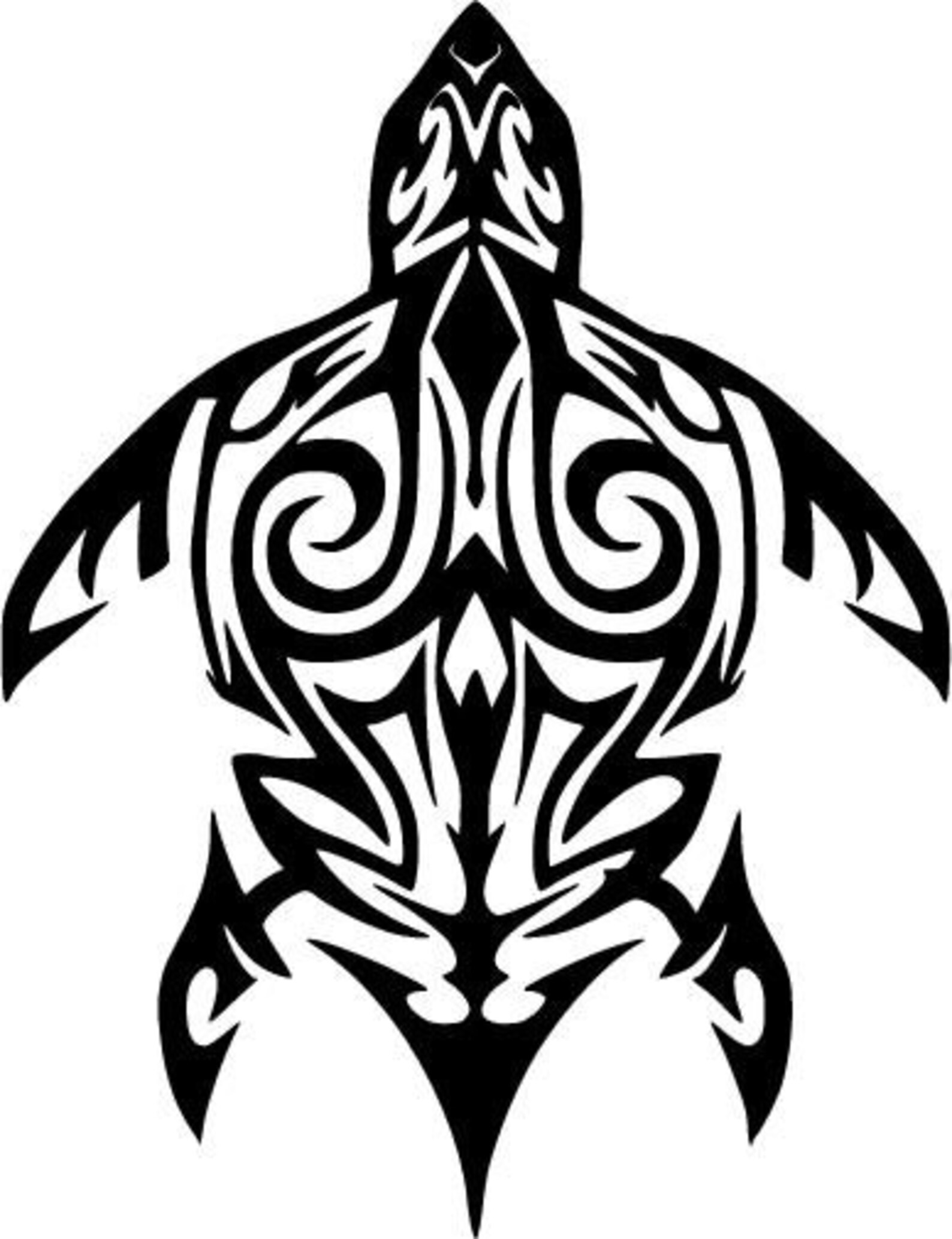 Tribal Turtle 3 svg eps dxf plasmas cnc láser cricut silueta - Etsy España