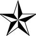 Nautical Star Svg Eps Dxf Cnc Plasmas Laser Cricut Silhouette Cuttable ...