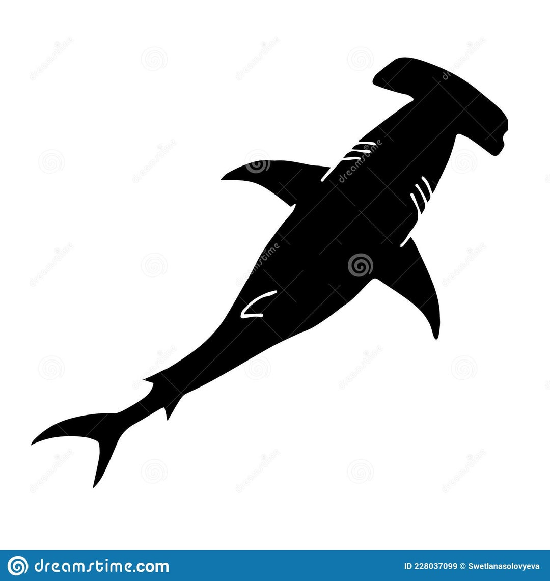 Hammerhead Shark Svg Eps Dxf Cnc Plasmas Laser Cricut Silhouette ...