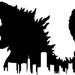 Godzilla Scene Svg Eps Dxf Cnc Plasmas Laser Cricut Silhouette Cuttable ...