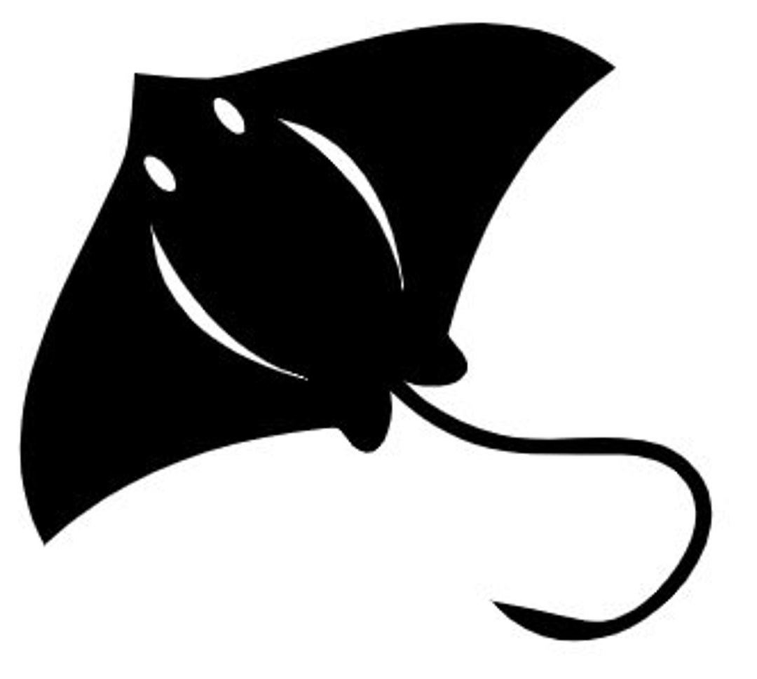 Stingray Svg Eps Dxf Cnc Plasmas Laser Cricut Silhouette Cuttable ...
