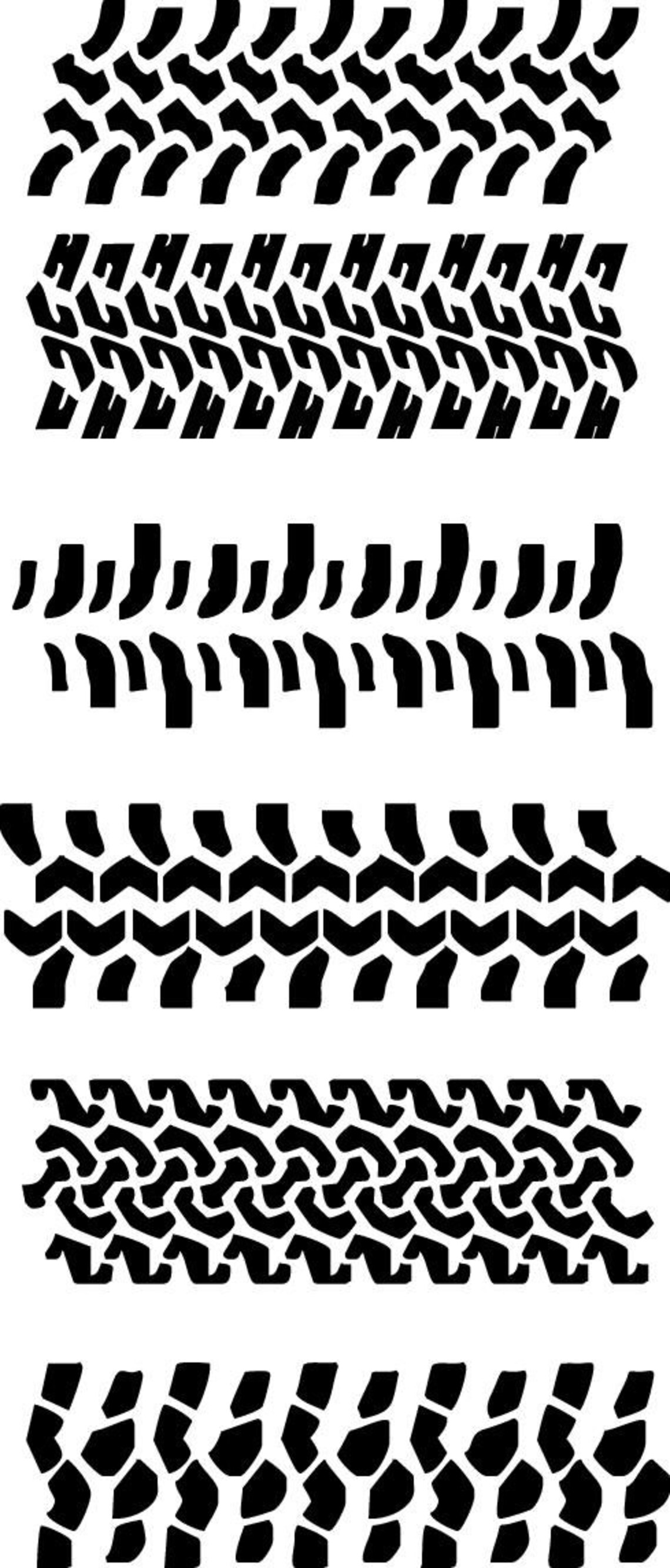 Tire Treads Set Svg Eps Dxf Cnc Plasma Laser Cricut Silhouette - Etsy