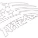No Fear Flag Dxf Cnc Plasmas Laser Cuttable Stencil Vector Clip Art Cut ...