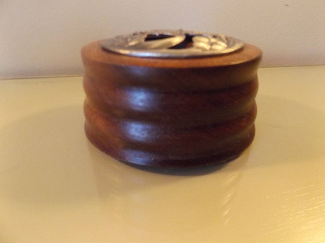 Potpourri Bowl With Pewter Lid, Version 2 - Etsy