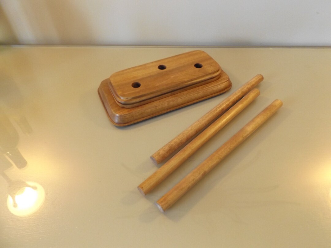 Native American Flute Stand. Space for 3 Flutes - Etsy