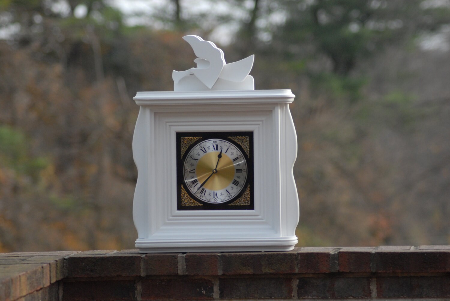 Beauty and Time as Graceful as an Angel. Angel Wall Clock. | Etsy