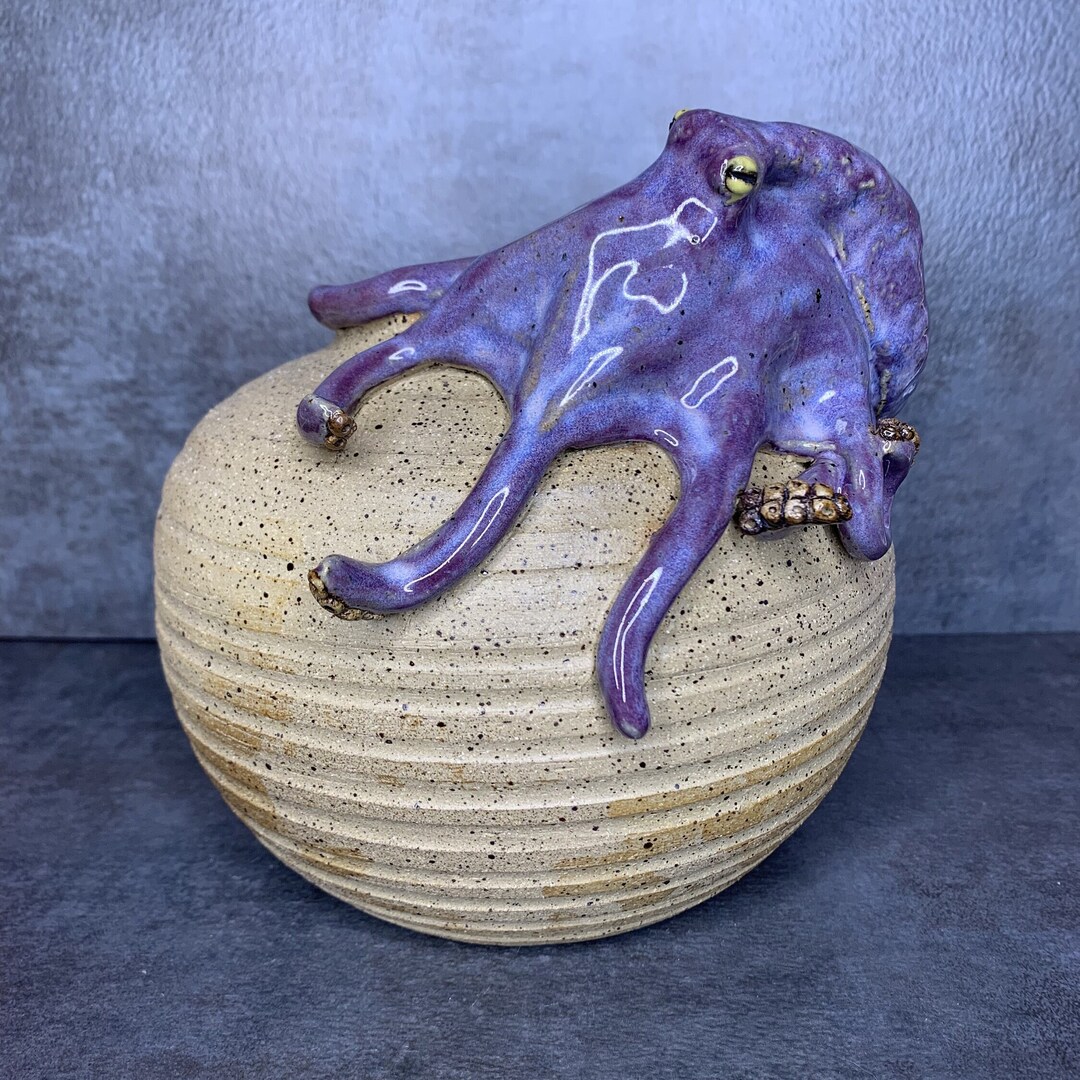 Ceramic Octopus, Original Sculpture, Ready to Ship - Etsy