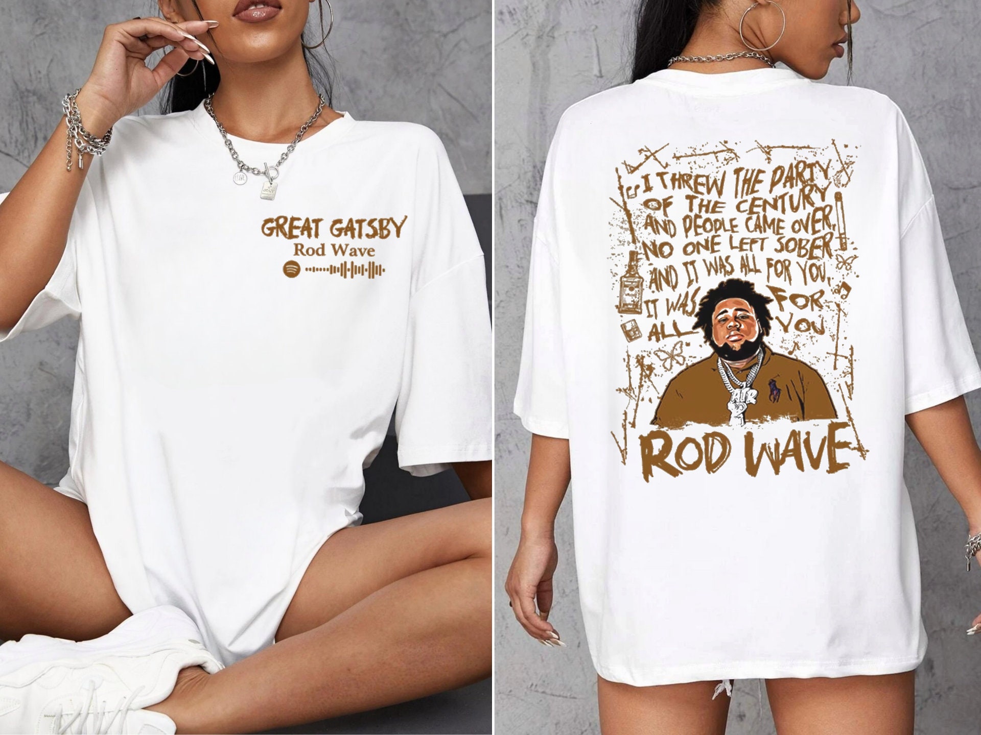 Rod Wave Nostalgia Album 2 side Shirt, Rod Wave Hoodie sold by Ship ...