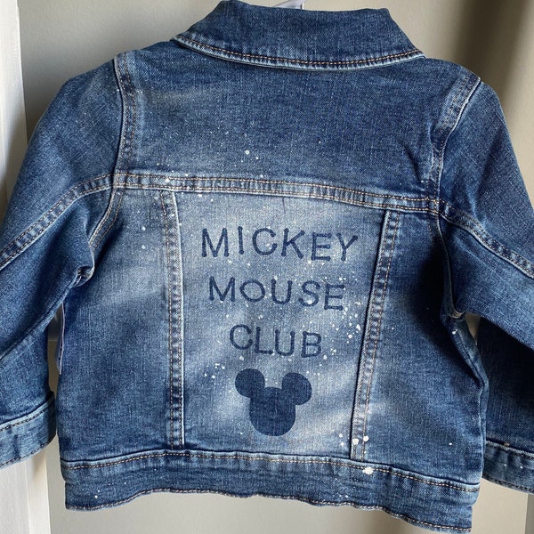 Mickey Mouse Custom Jacket Boys - Etsy