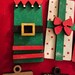 Christmas Ornament Set, Santa Belt, Elf, Gift, Reindeer, Snowman ...