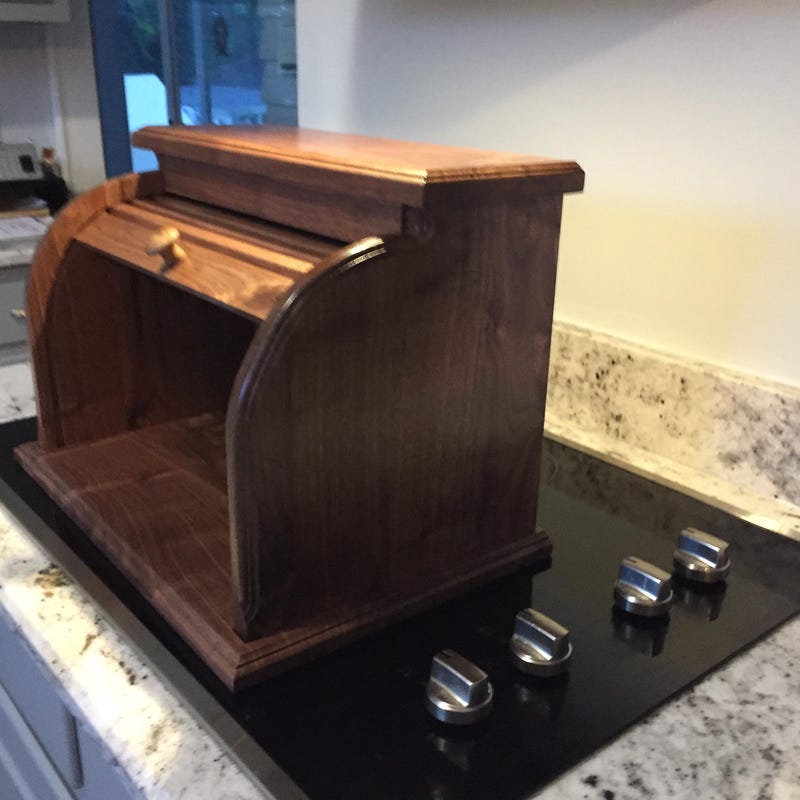 Roll Top Bread Box - Etsy