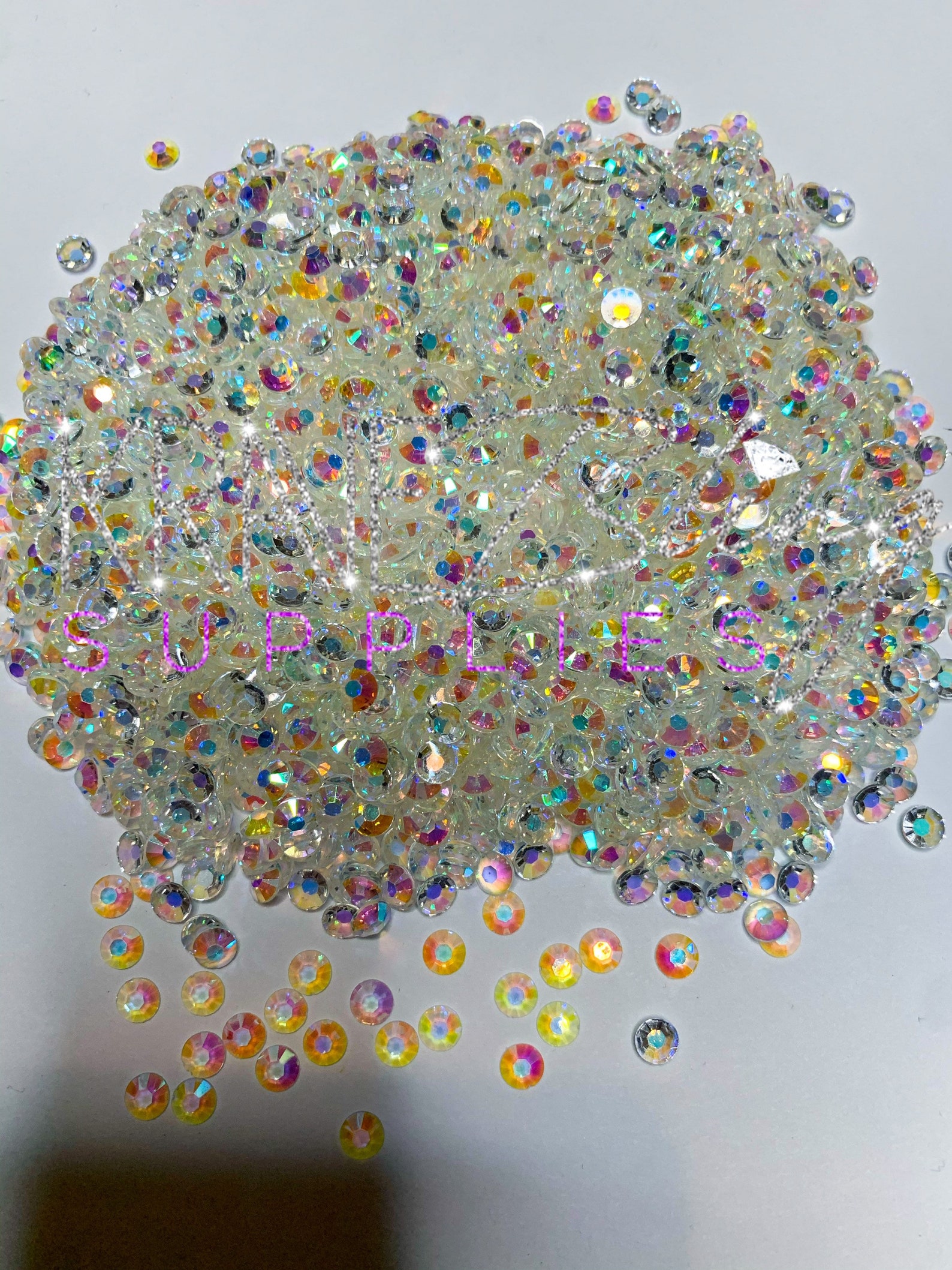 Transparent Clear AB Jelly Resin Rhinestones 5MM 4MM 3MM - Etsy