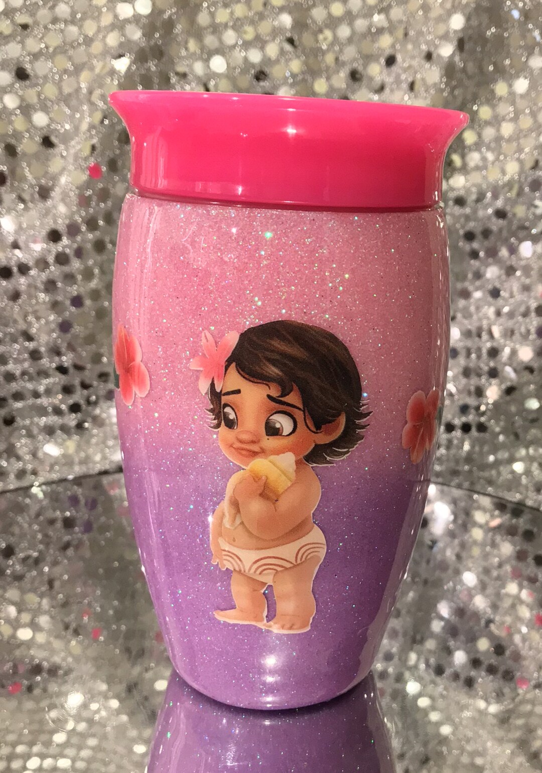 Custom Moana Munchkin Sippy Cup Tumbler 10 Oz, 360 Munchkin Cup - Etsy