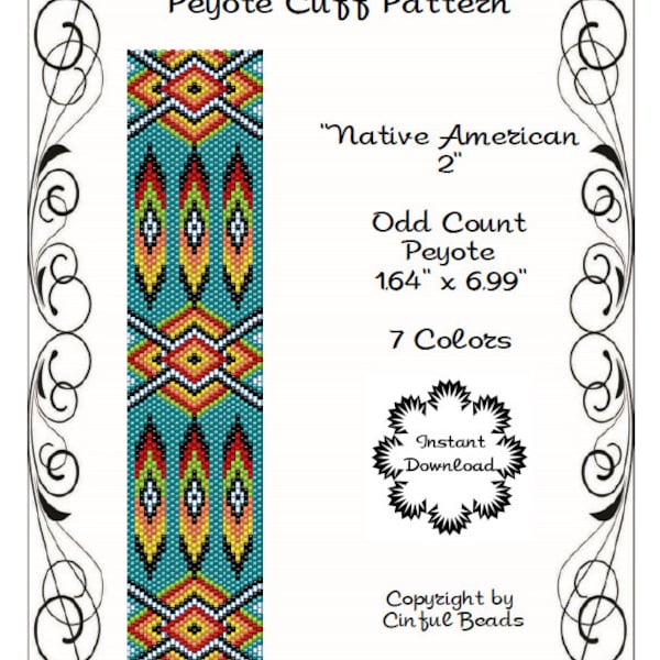 Peyote Cuff Pattern - Etsy