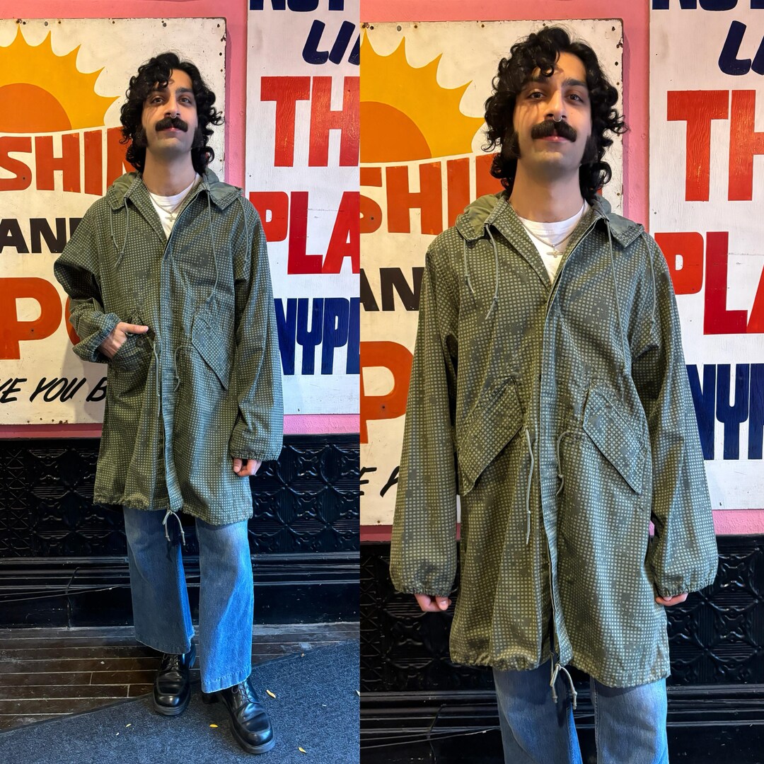 1980s US Army Night Desert Camouflage Fishtail Parka | Size Medium-large - Etsy