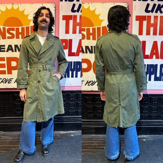 1950s Vietnam War US Army Overcoat | OG-107 Military … - Gem