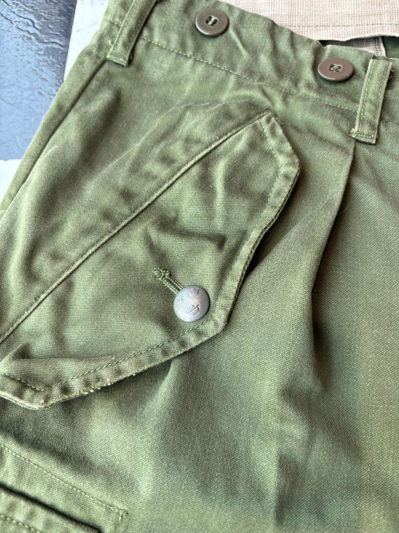 1960s Swedish Military C50 Utility Cargo Pants | 34" … - Gem