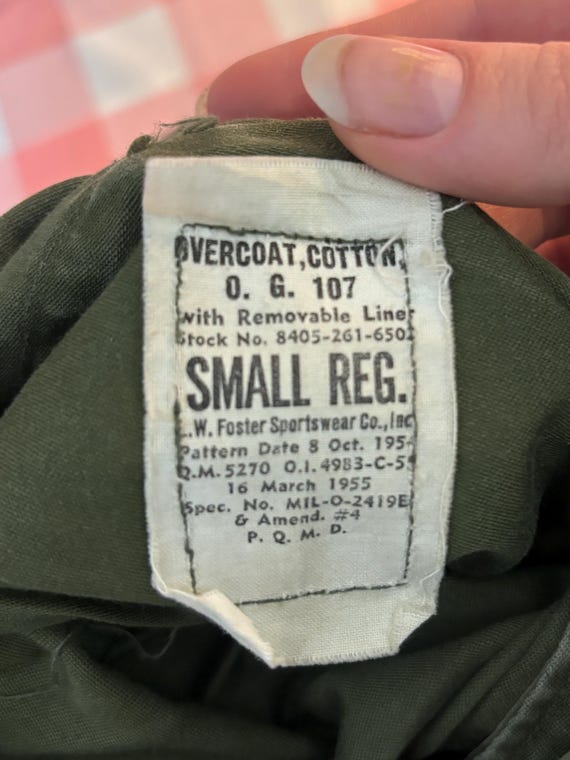 1950s Vietnam War US Army Overcoat | OG-107 Military … - Gem