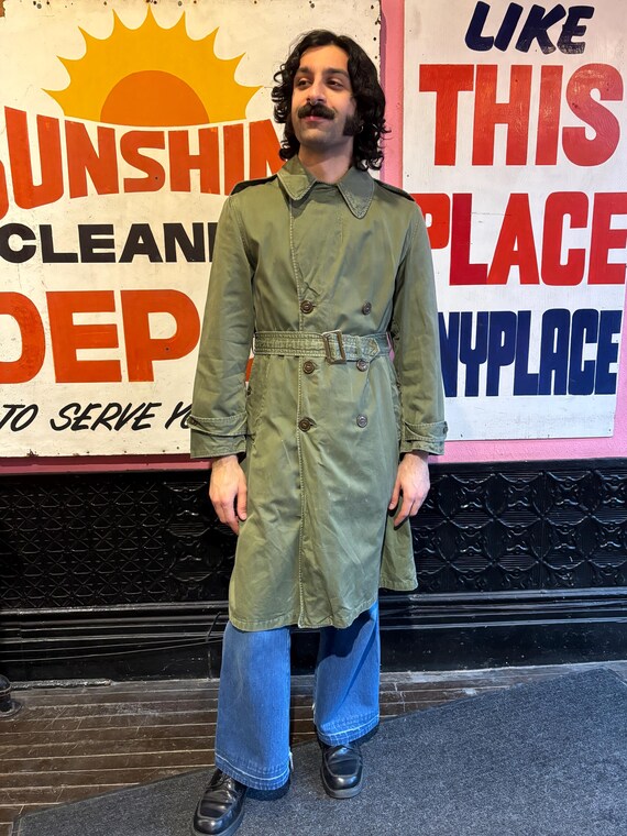 1950s Vietnam War US Army Overcoat | OG-107 Military … - Gem