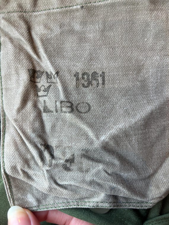 1960s Swedish Military C50 Utility Cargo Pants | 34" … - Gem