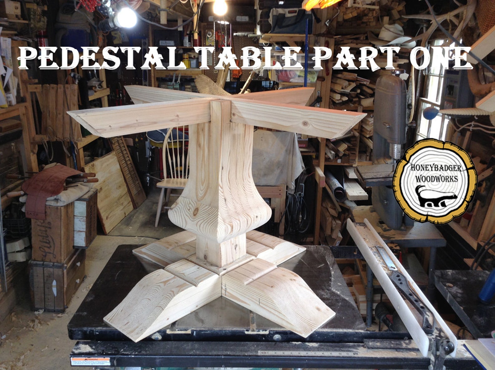 Pedestal Table DIY Digital Plans W/scale Drawing Printouts - Etsy